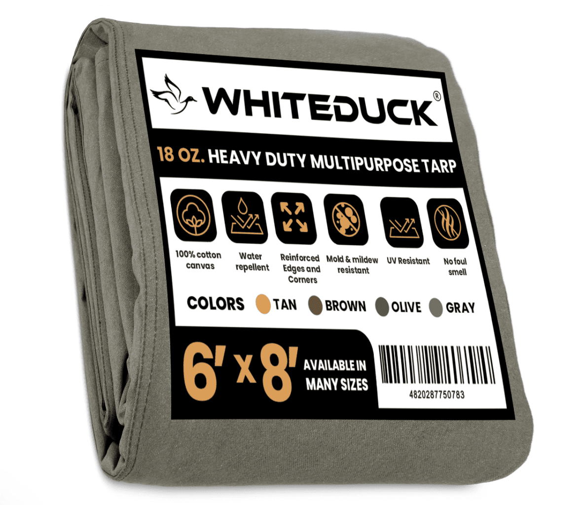 White Duck Outdoors 18oz 100% Cotton Canvas Tarp Review: Heavy-Duty ...